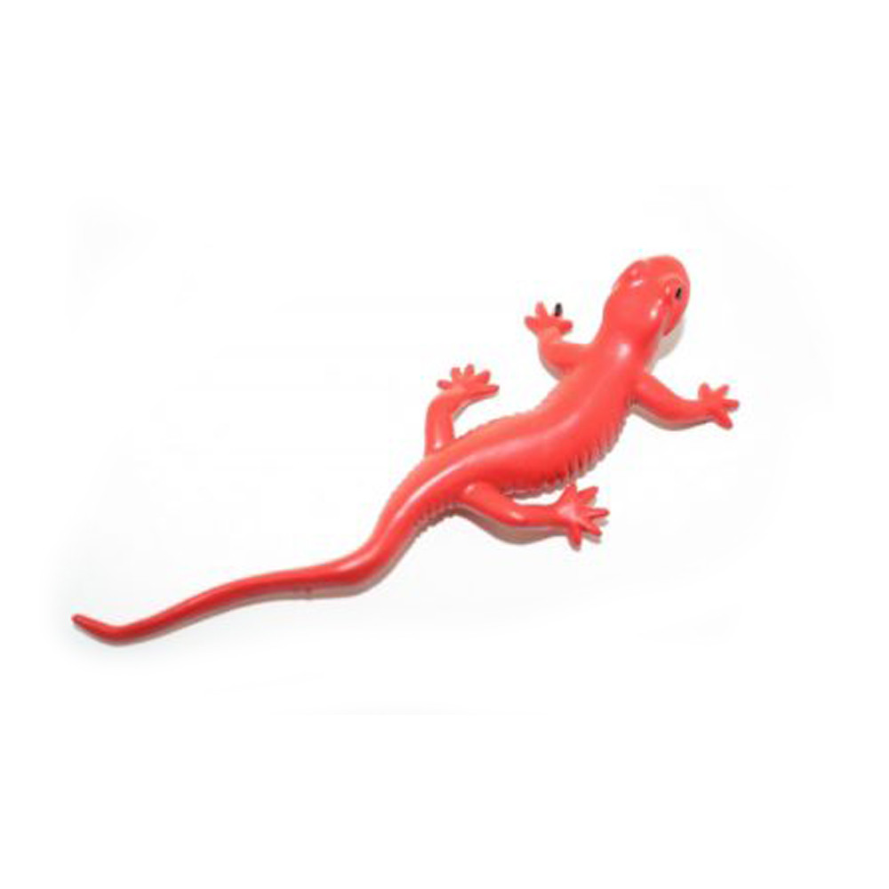 Salamander, Red, Rubber Amphibians, Educational, Realistic, Figure ...