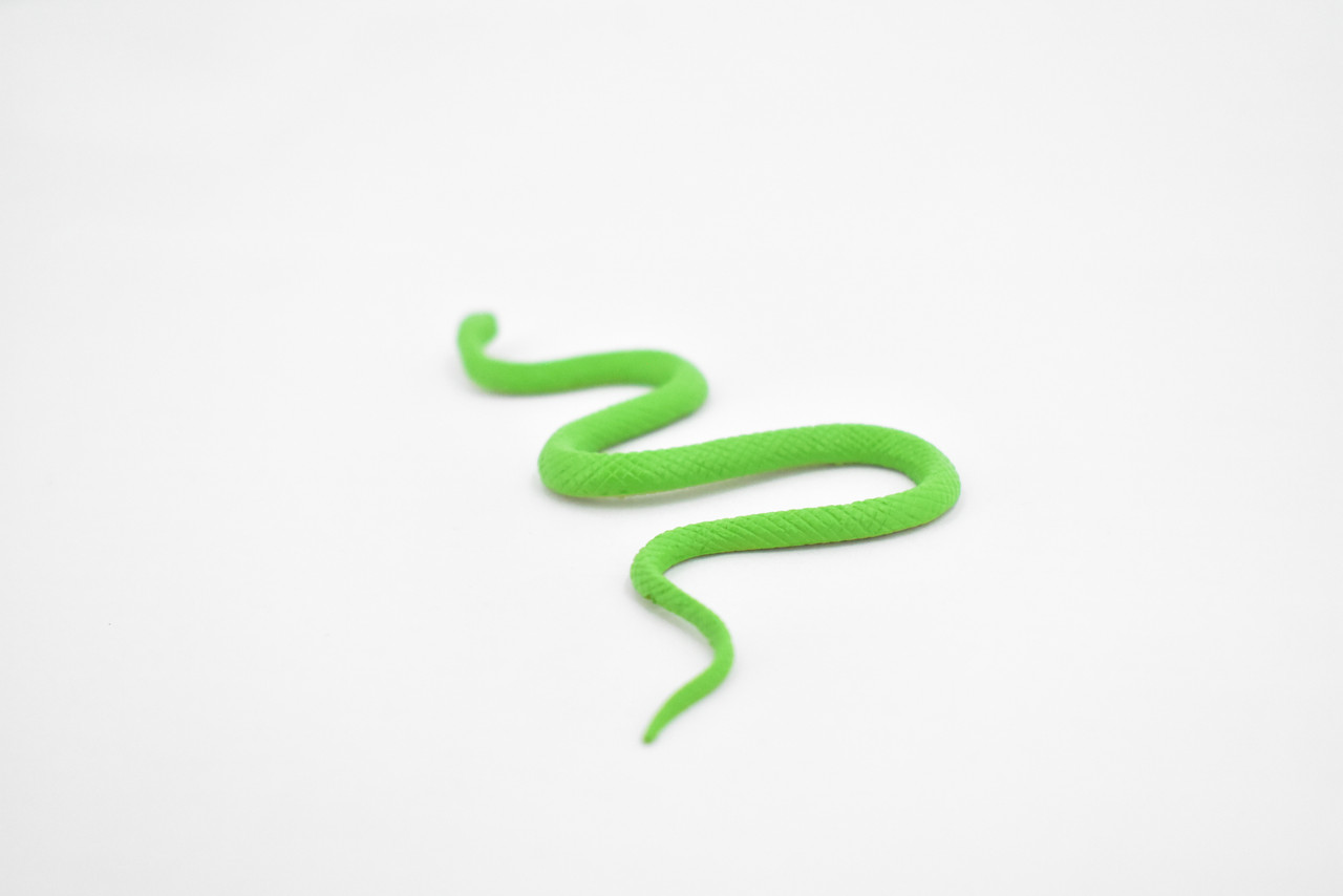 Snake, Western Green Mamba Snake, Rubber Reptile, Educational ...
