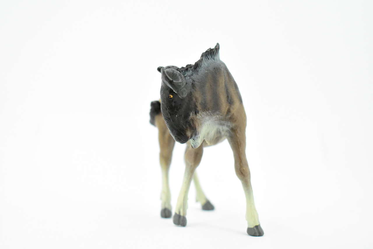 Wildebeest, Gnu, Rubber Animal, Museum Quality, Hand Painted, Realistic ...