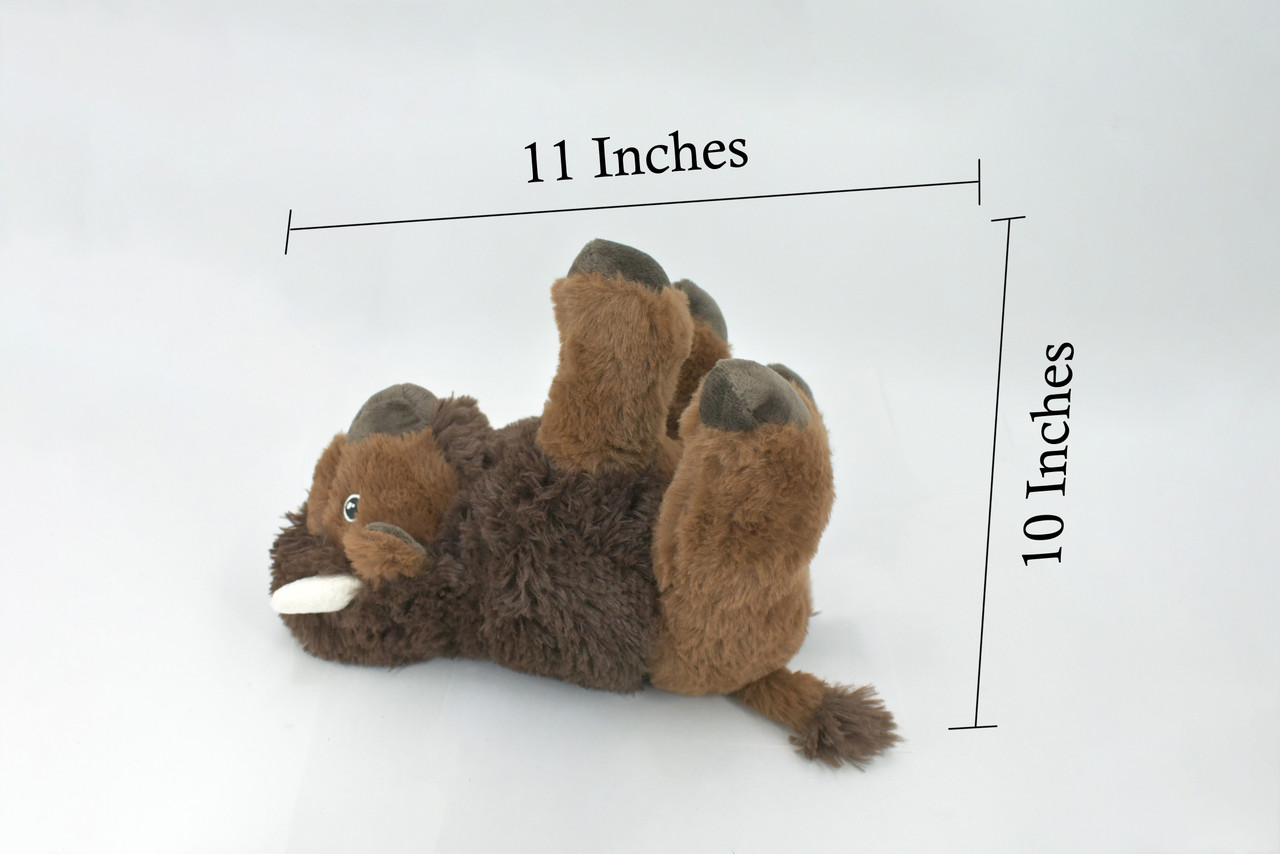 Buffalo, Bison, American, Educational, Plush Toy, Kids, Realistic ...