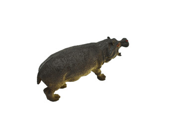 Hippo, Hippopotamus Plastic Replica 3 1/2 - inch - F387 B90