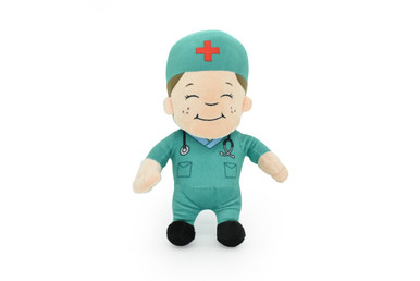 Doctor, Male, Plush Stuffed Hospital Doll, Medical Play Set, Very Nice ...
