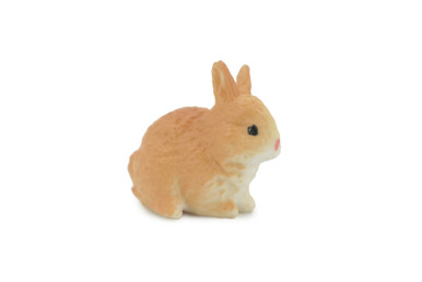 Rabbit, Hare, Bunny Rabbits, High Quality, Hand Painted, Rubber, Toy ...