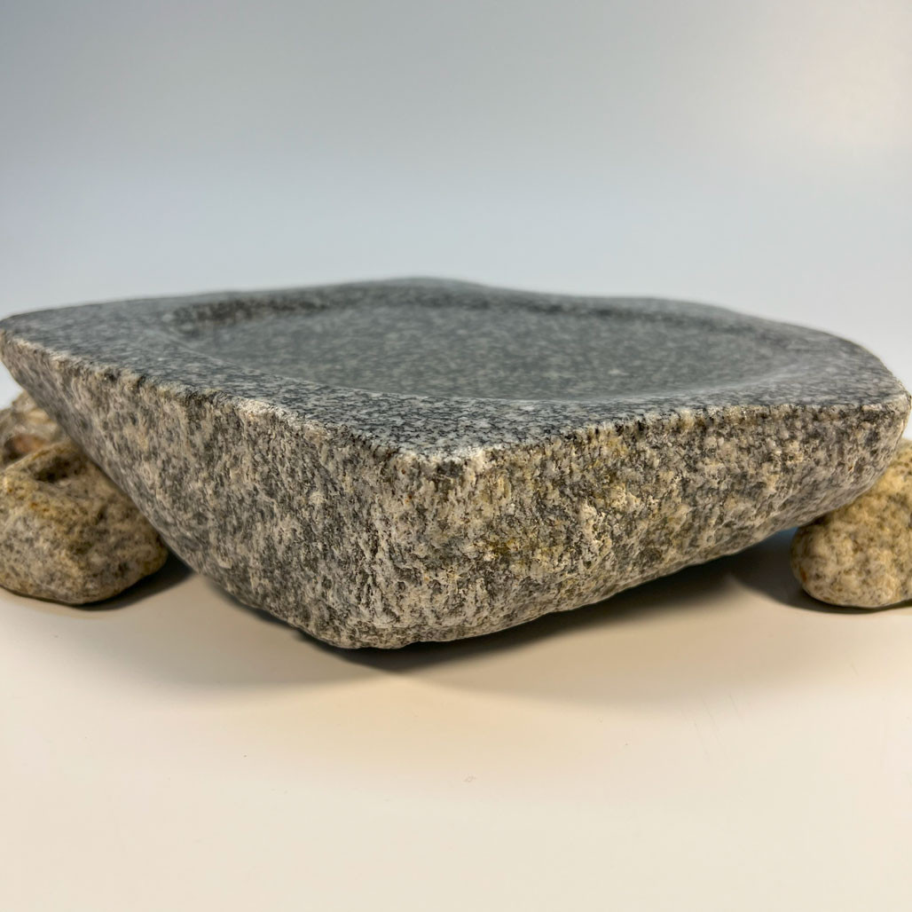 Reptile Stone Water Bowls and Birdbaths Made of Real Rock