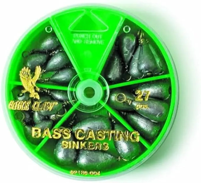 Eagle Claw - Bass Cast Dial Pack 27pc Assorted Sizes - Big Country ...