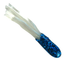 Southern Pro - 1.5" Scale Head Crappie Tube 50pk Blue/White - Big ...