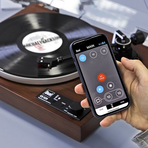 Dual CS 529 Fully Automatic Turntable with Bluetooth and Ortofon 2M Red ...