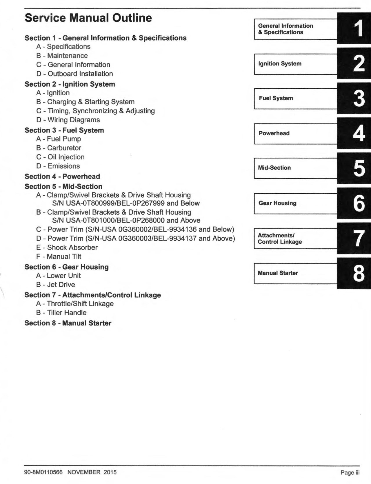 Mercury 65 Jet Outboard Motor Service Manual