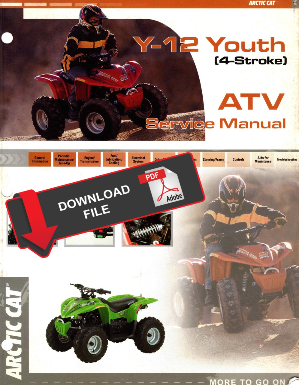 Arctic Cat 2004 Y-12 ATV Service Manual