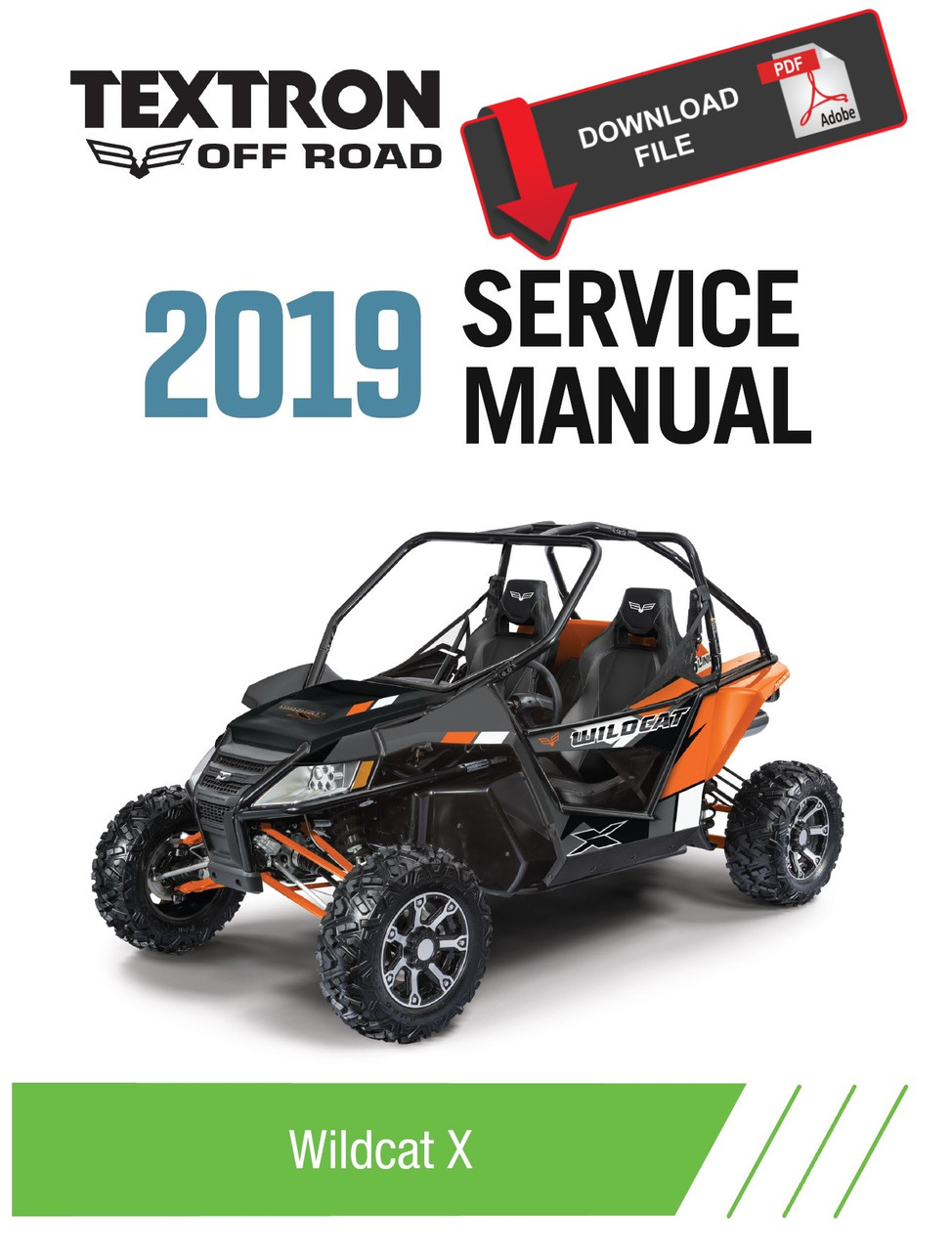 Arctic Cat / Textron 2019 Wildcat X Service Manual