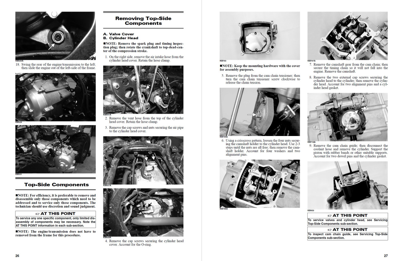 Arctic Cat 2016 ATV 300 Utility Service Manual