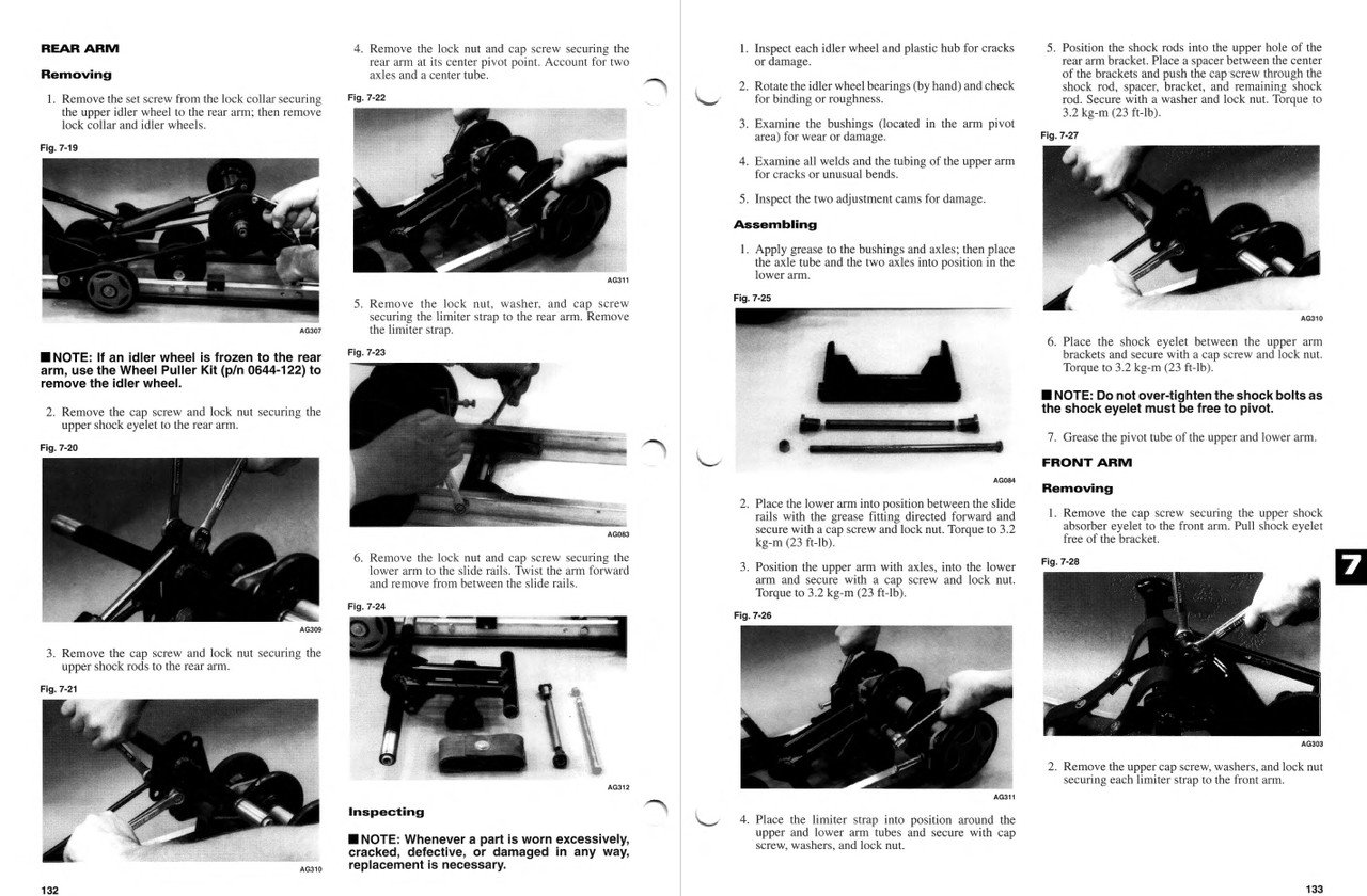 Arctic Cat 1995 Puma Deluxe Snowmobile Service Manual