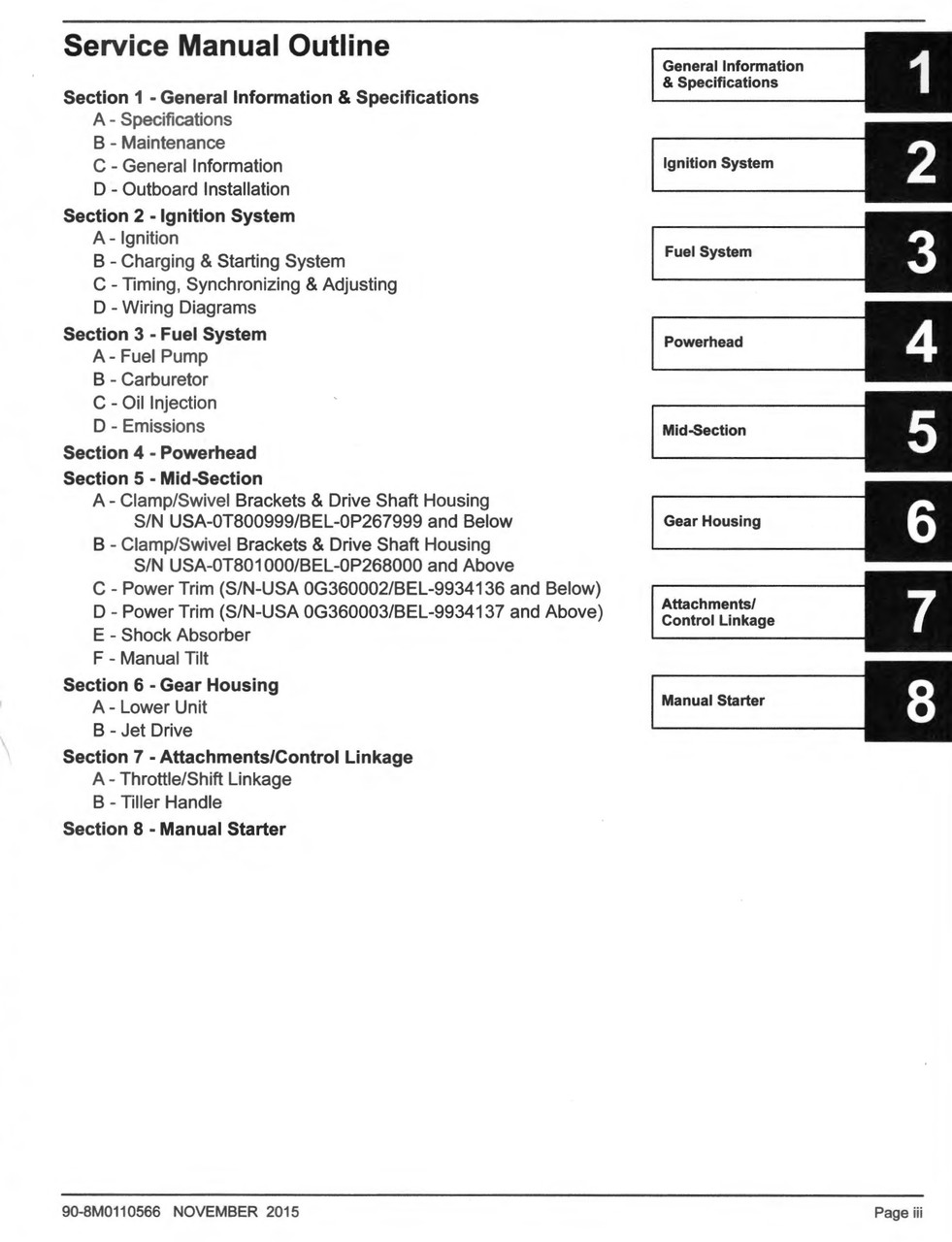 Mercury 65 Jet Outboard Motor Service Manual