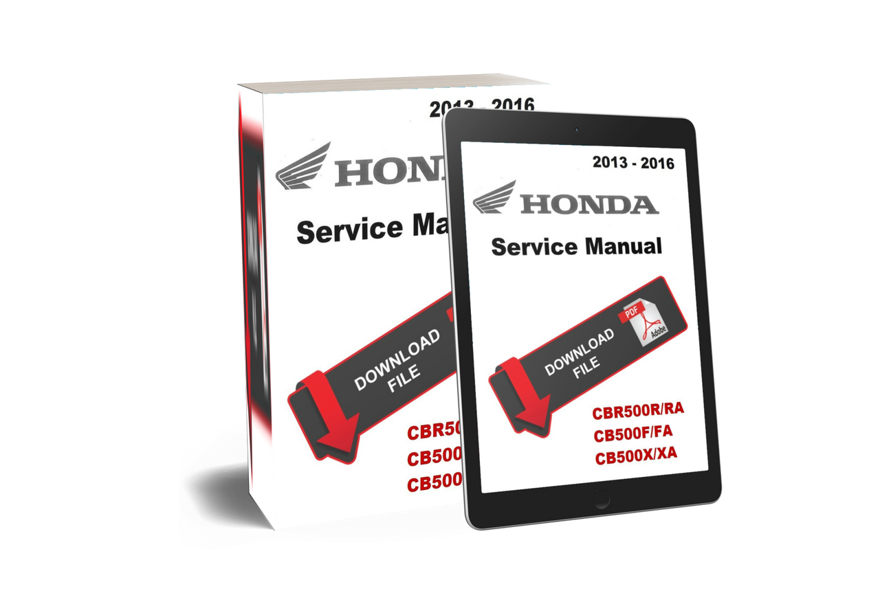 Honda 2014 CBR500RA Service Manual