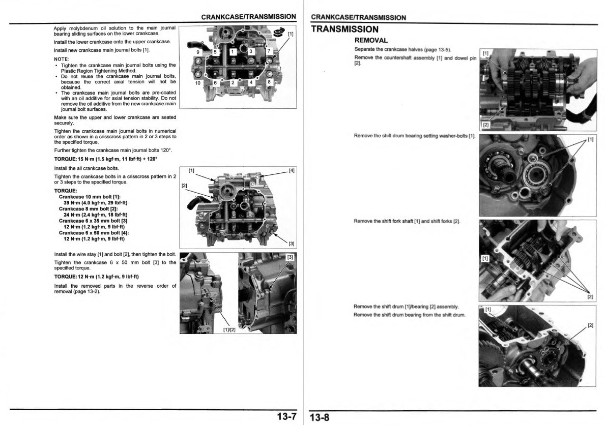Honda 2019 CB650R Service Manual