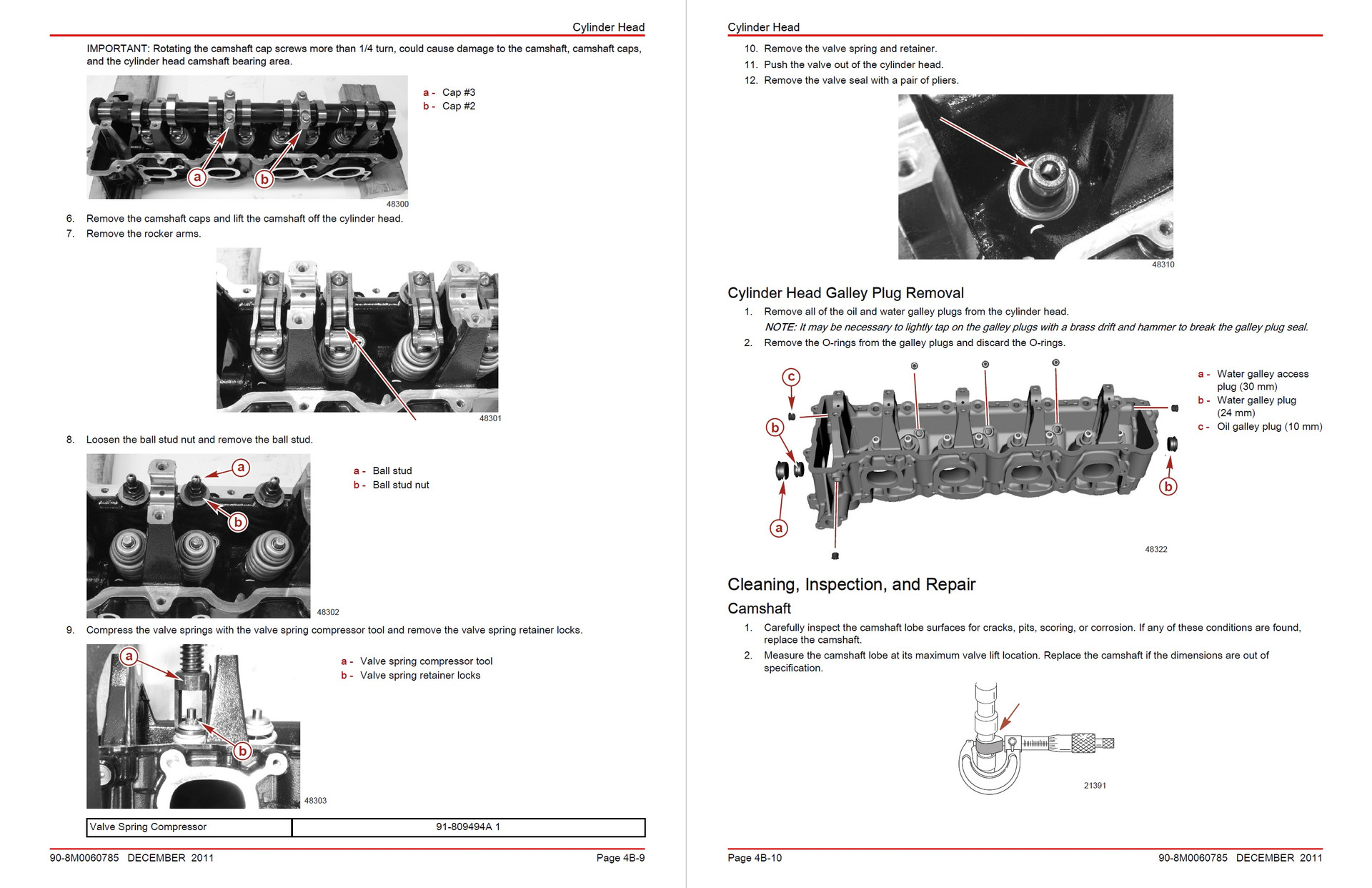Mercury 4-Stroke 150 HP Outboard Motor Service Manual