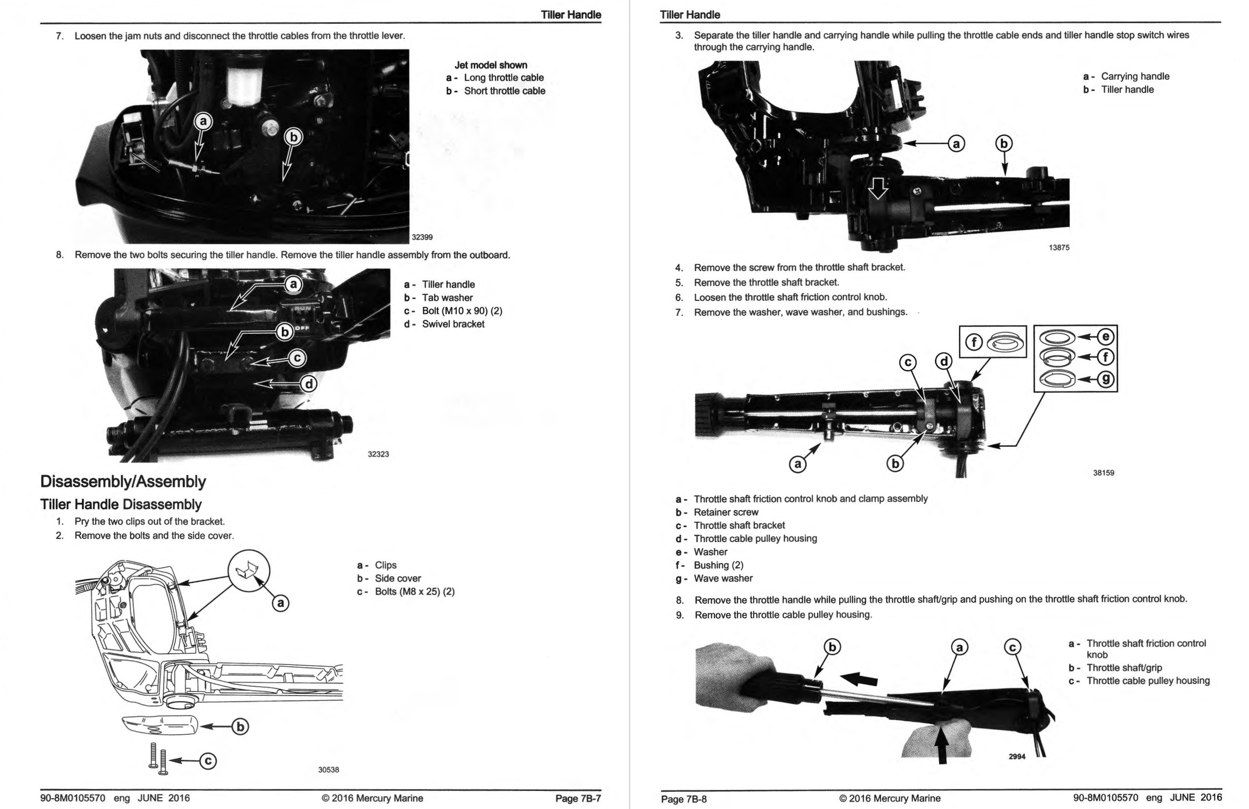 Mercury 4-Stroke 60 HP EFI Outboard Motor Service Manual