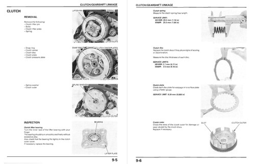 Honda 2001 XR80R Service Manual