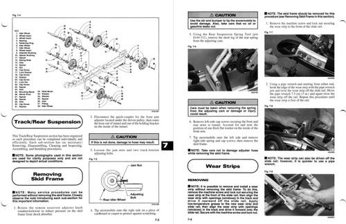 Arctic Cat 1997 ZR 440 Snowmobile Models Service Manual