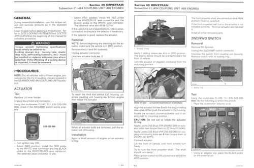 Can-Am 2007 Outlander 400 HO Service Manual