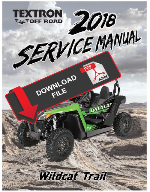Arctic Cat / Textron 2018 Wildcat XX Service Manual