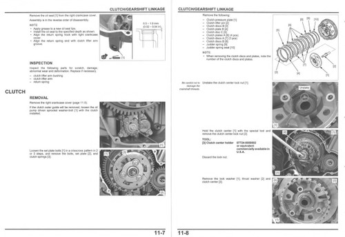 Honda 2021 CBR 500RA Service Manual