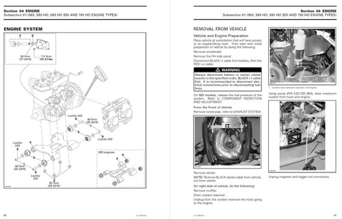 Ski-Doo 2004 GSX Sport 600 HO Service Manual