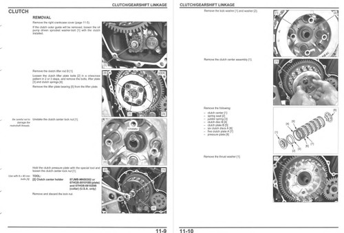 Honda 2018 CBR500RA Service Manual