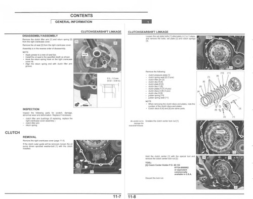 Honda 2024 CBR 500RA Service Manual