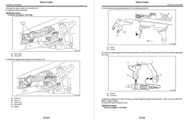 Subaru 2015 Legacy Service Manual