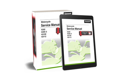 Service Manual Kawasaki 2018 KX100 Repair