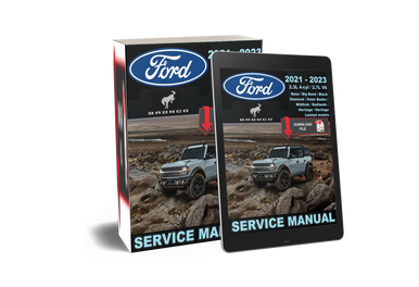 Ford 2021 Bronco Service Manual