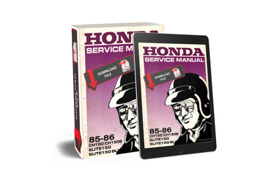 Honda 1985 CH150 Service Manual