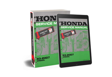 Honda 1999 XR650L Service Manual