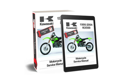 Service Manual Kawasaki 2003 KX500 Repair