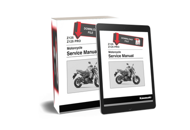 Service Manual Kawasaki 2016 Z125 Pro Repair