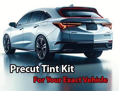 Precut Standard Tint for Rear Window - Easy Install, Custom Fit Tint Film