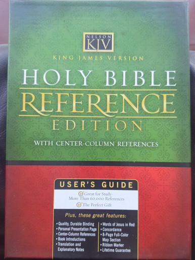 HOLY BIBLE - Reference edition with center-column references - 2005BG