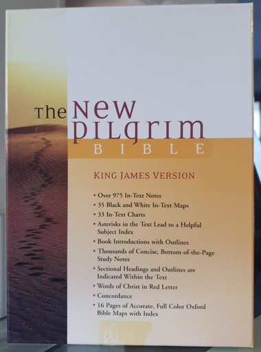 The New Pilgrim Bible, KJV, Bible Black Bonded leather 121RRL