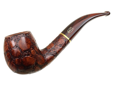 Savinelli Alligator 677 KS Brown Billiard at The Pipe Nook!