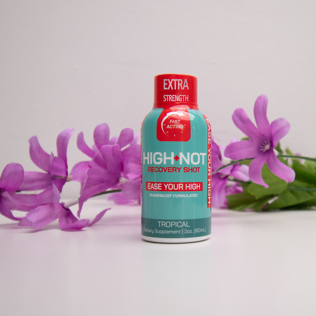 High-Not THC Recovery Shot – Natural THC Relief in 4 Flavors