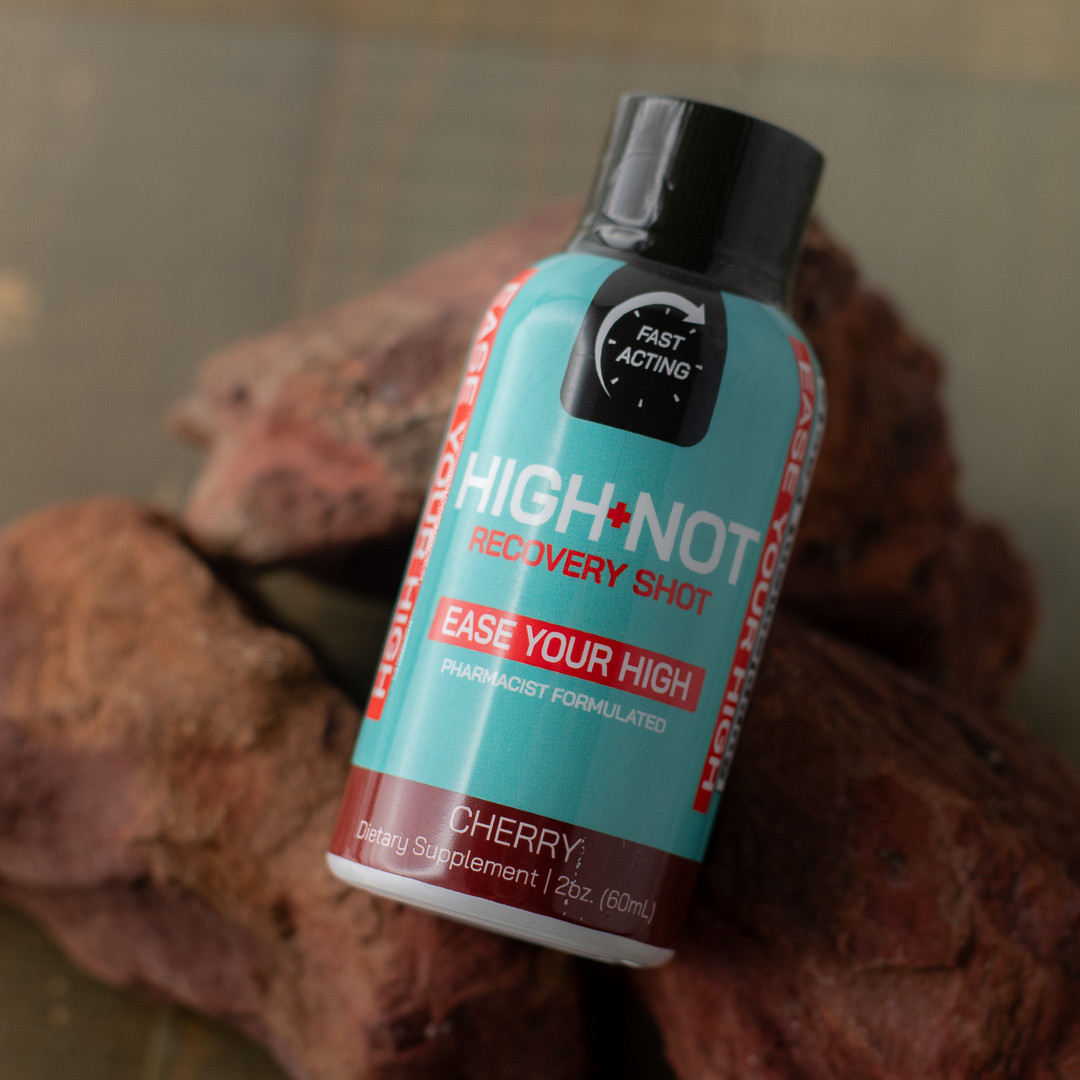 High-Not THC Recovery Shot – Natural THC Relief in 4 Flavors
