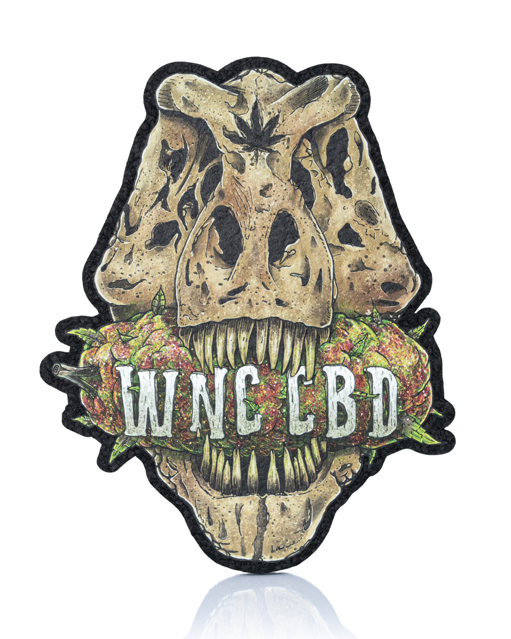 WNC Dino Dab Mat | Eco-Friendly Recycled Neoprene Dab Mat with Dinosaur ...