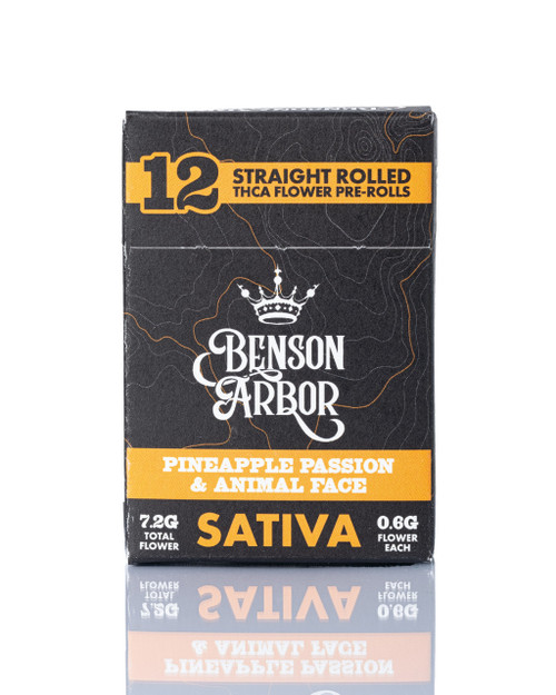 Benson Arbor Dual Strain THCa Pre-Rolls – 12-Pack of Premium Joints