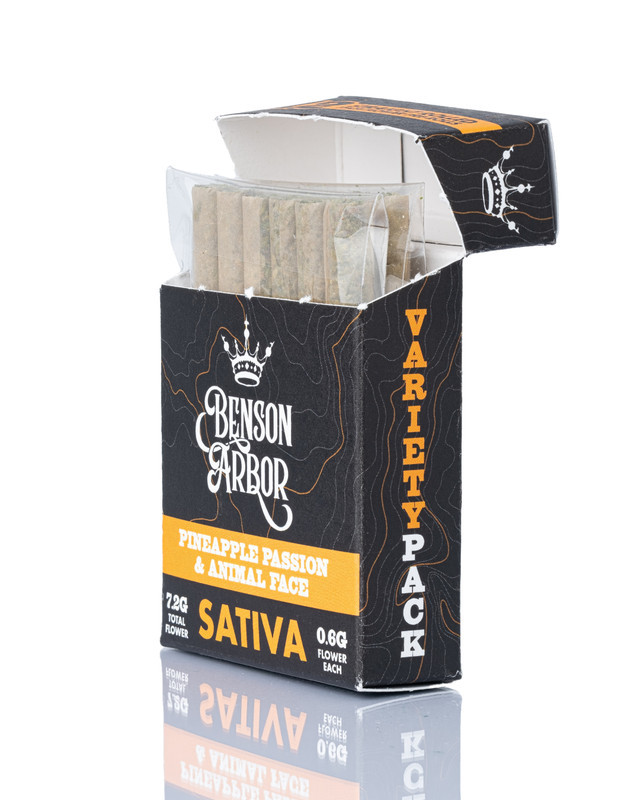 Benson Arbor Dual Strain THCa Pre-Rolls – 12-Pack of Premium Joints