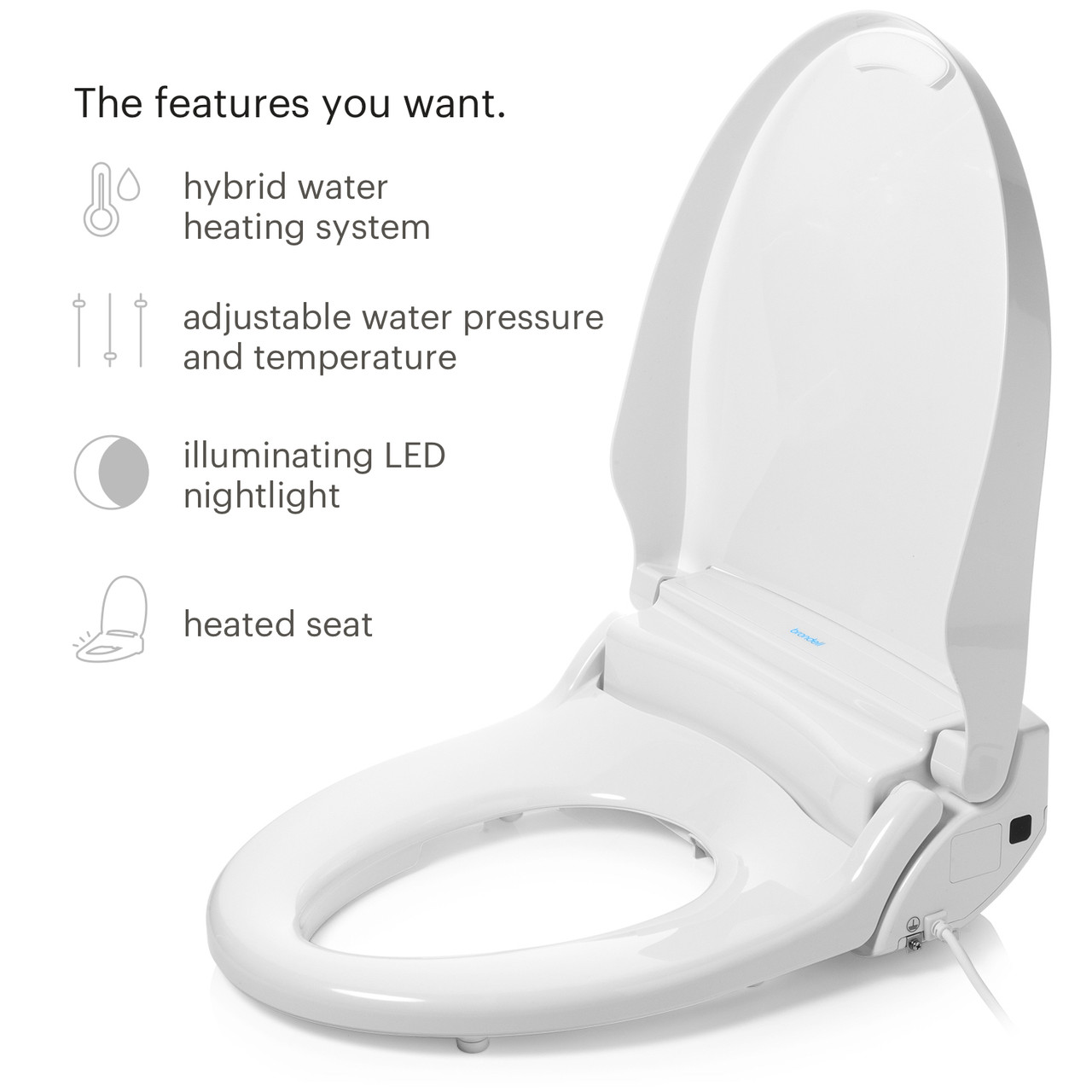 Swash BL97 Essential Bidet Toilet Seat | Brondell