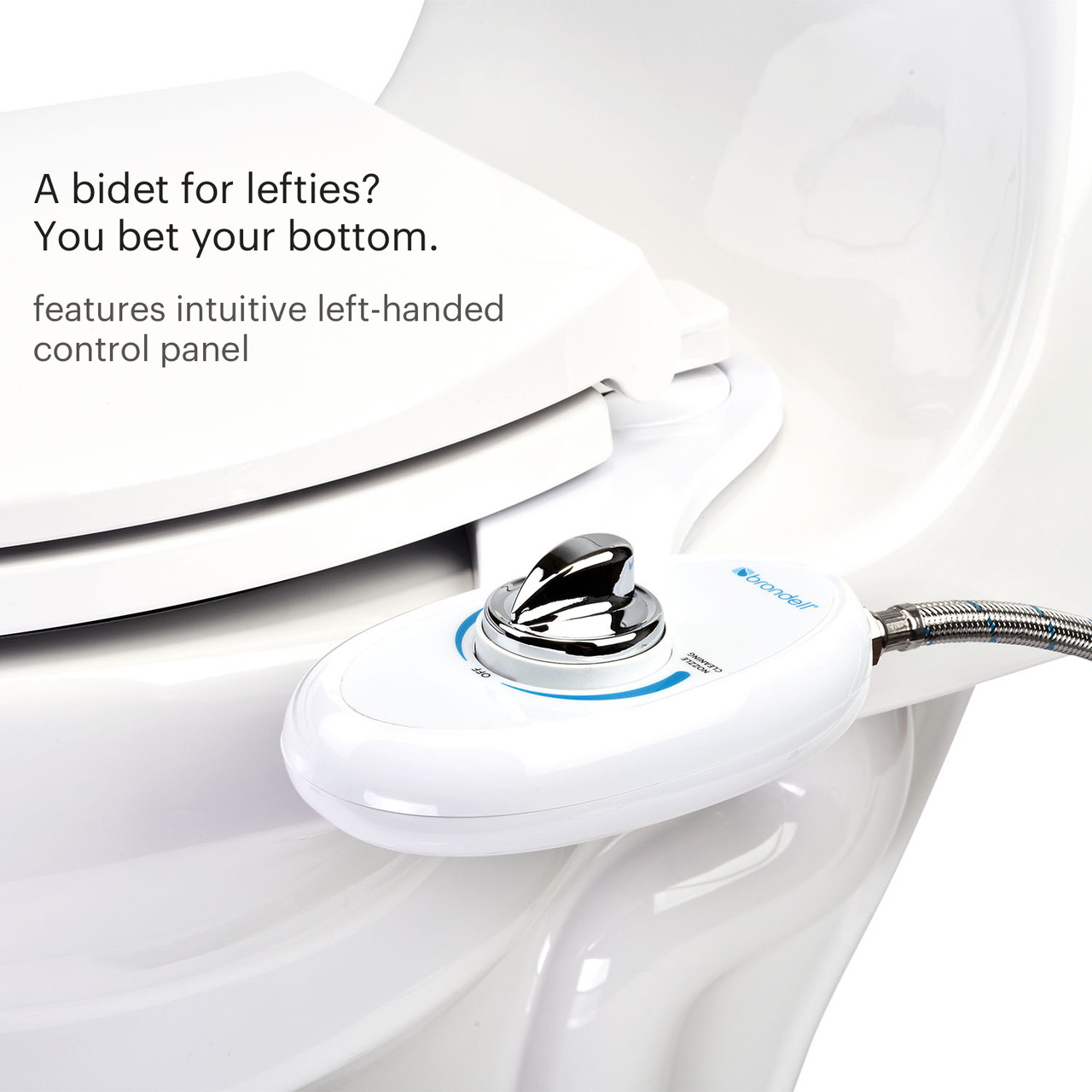 SouthSpa Left Handed Essential Bidet Attachment | Brondell