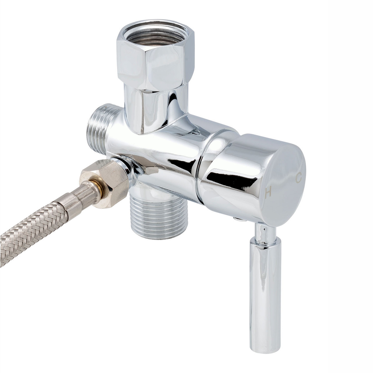 Hot Cold Mixing Valve Upgrade Kit for Bidet Sprayers | Brondell
