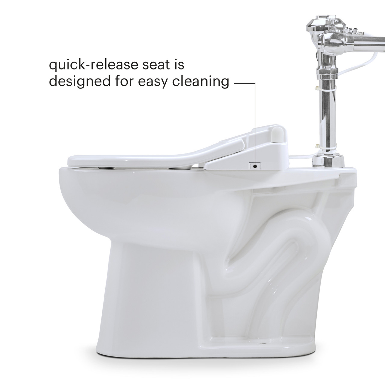 Swash Thinline T22 Commercial Bidet Toilet Seat | Brondell