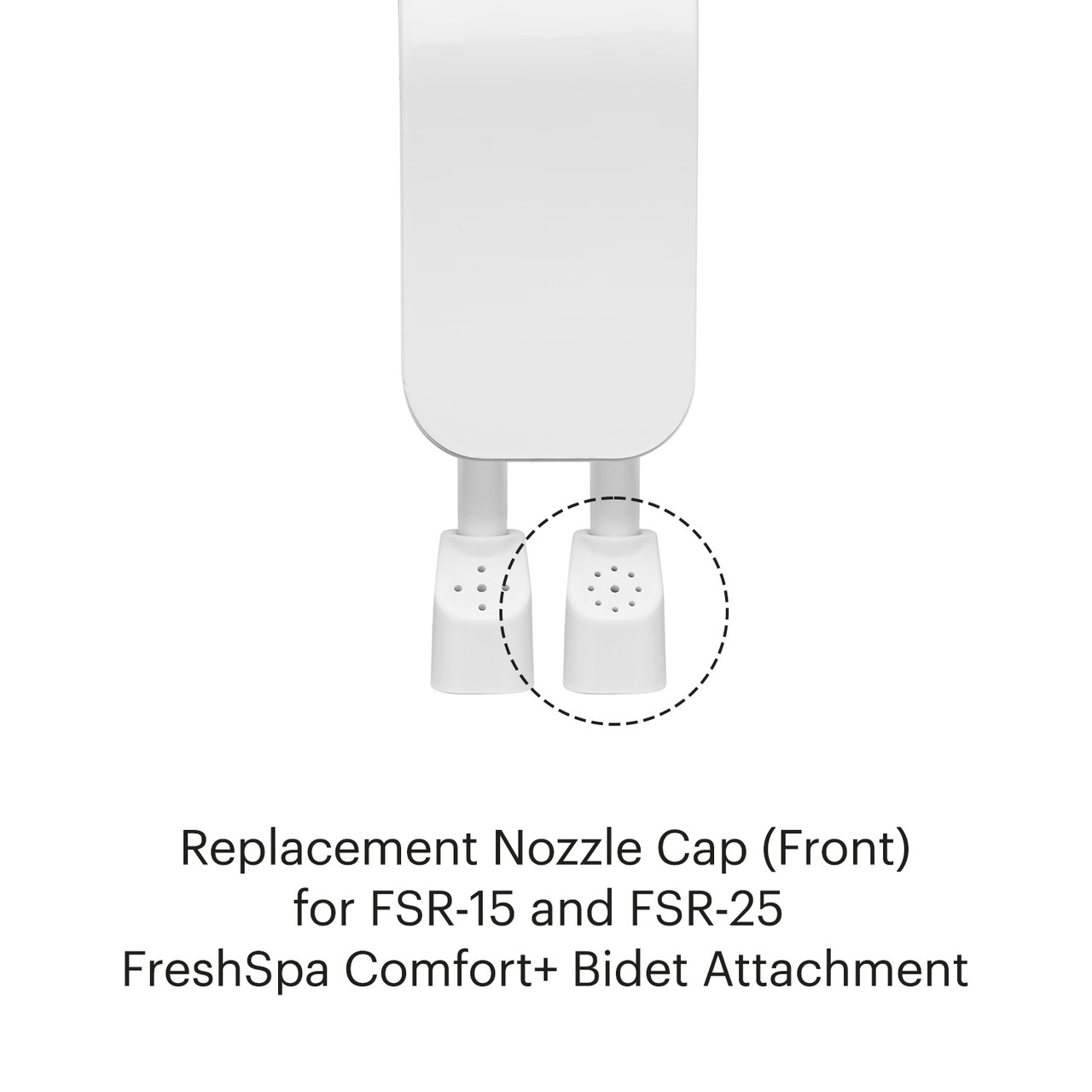 Bidet Attachment Part Replacement Nozzle Cap | Brondell